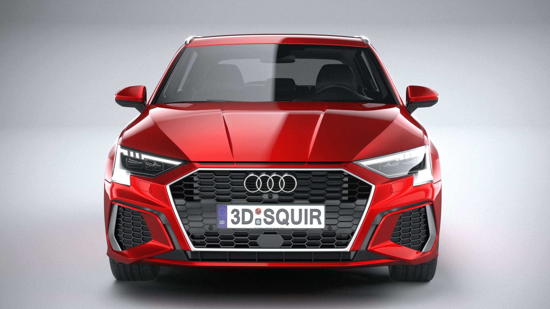 Audi A3 S-line 3D Model - TurboSquid 1537010