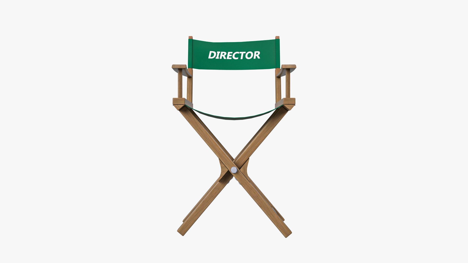 3D Director Chair Model - TurboSquid 1419357