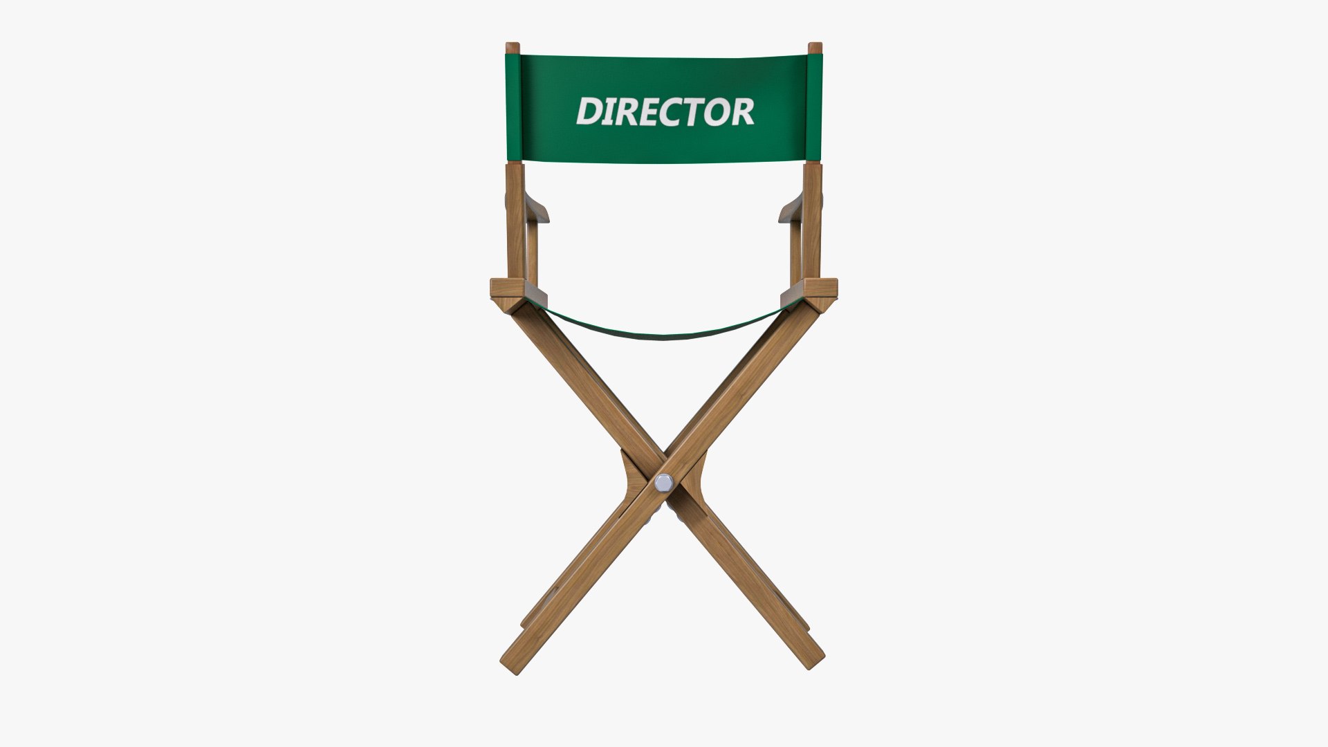 3D Director Chair Model - TurboSquid 1419357
