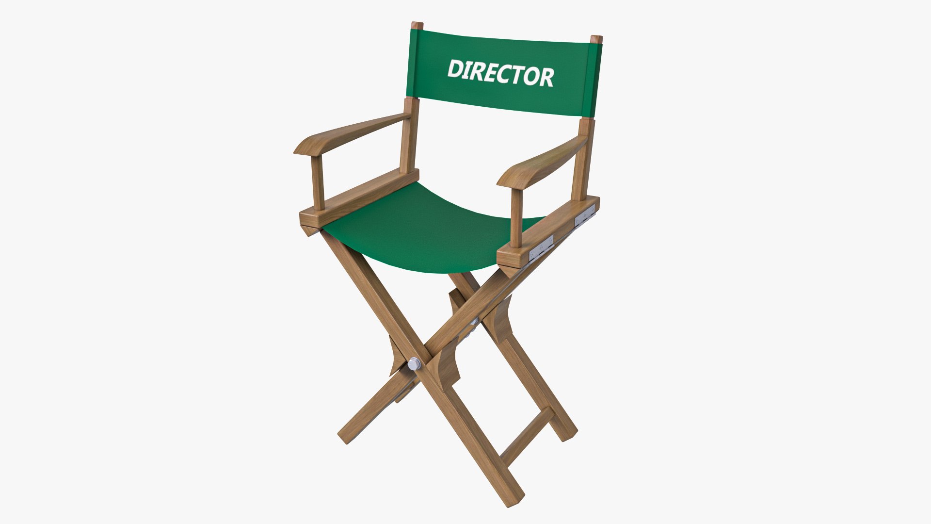3D Director Chair Model - TurboSquid 1419357