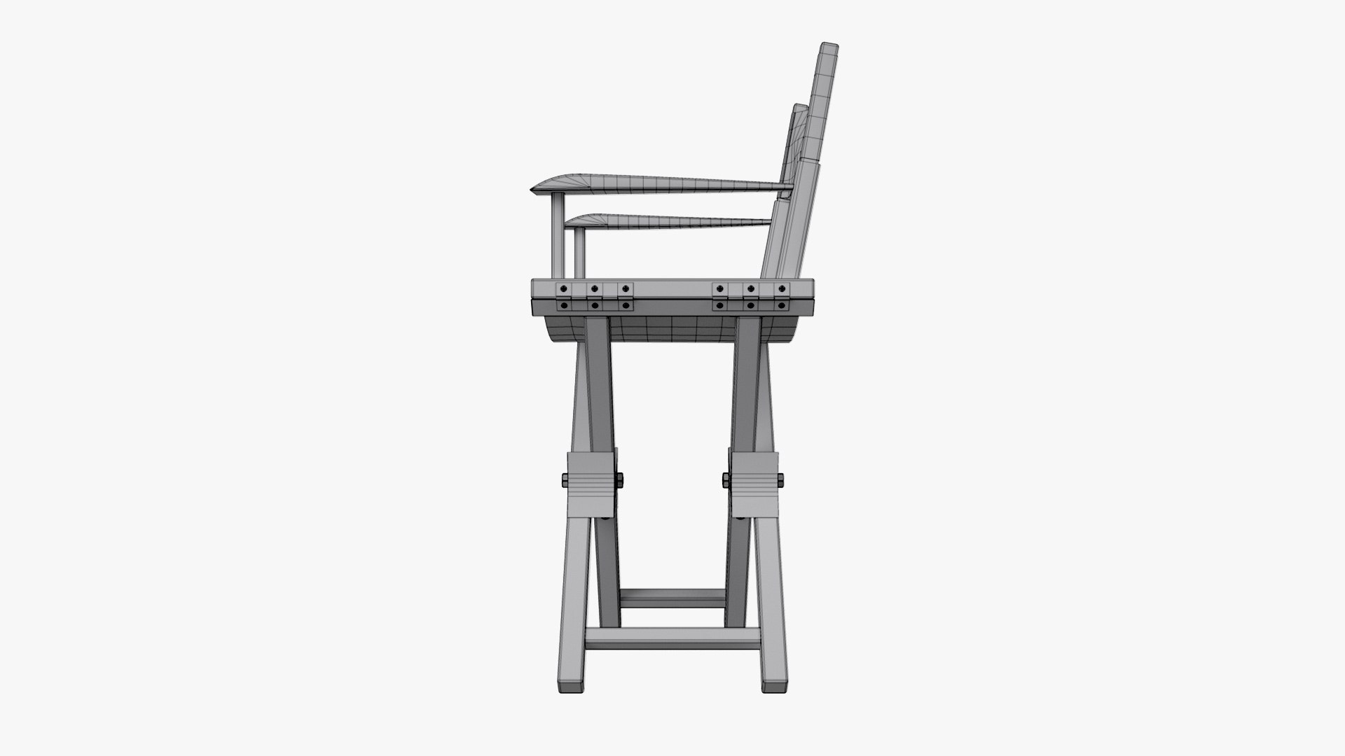 3D Director Chair Model - TurboSquid 1419357