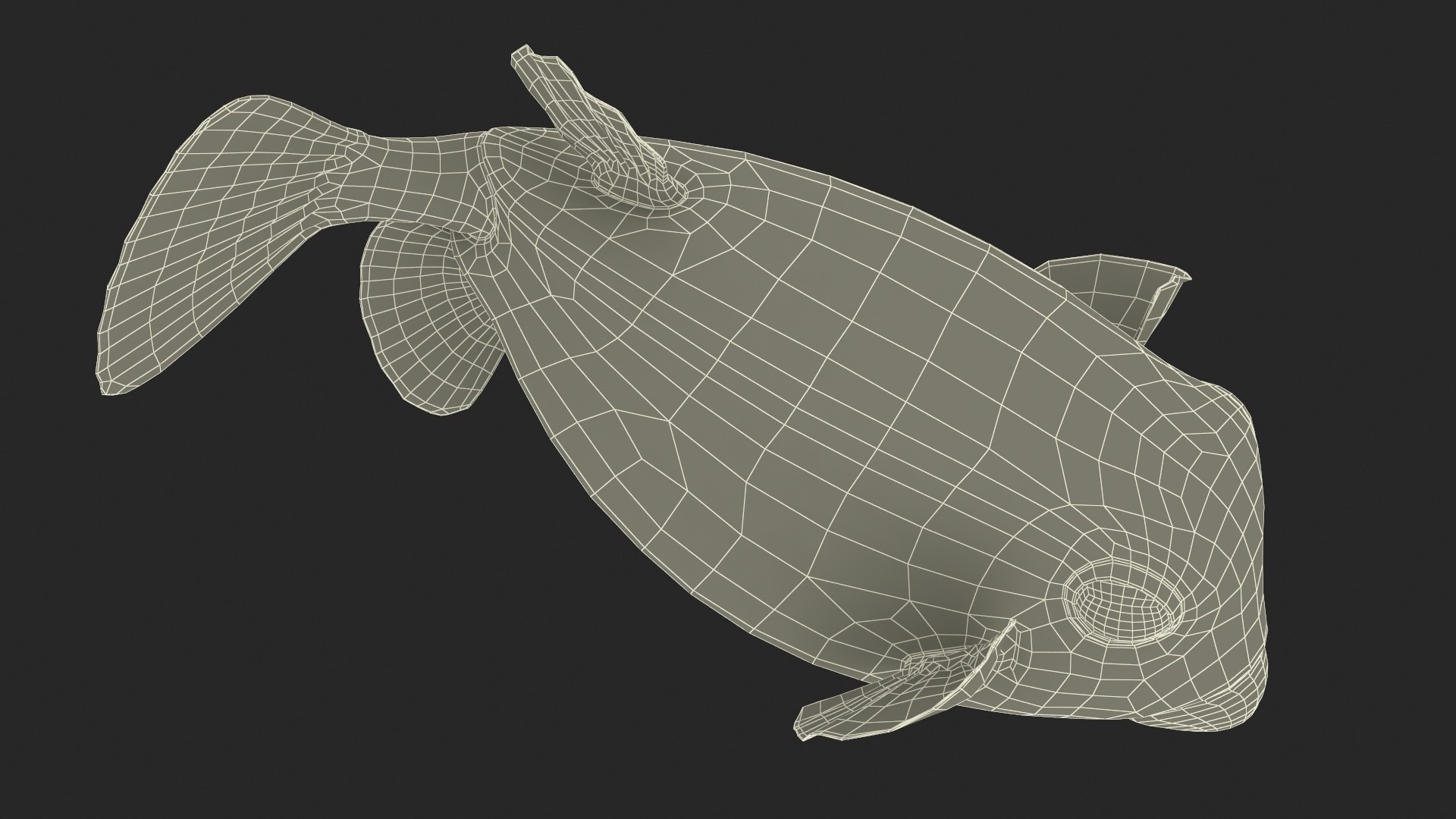 Blue Spotted Boxfish Model - TurboSquid 2307835