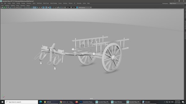 3D Bullock cart Rigged - TurboSquid 1887799