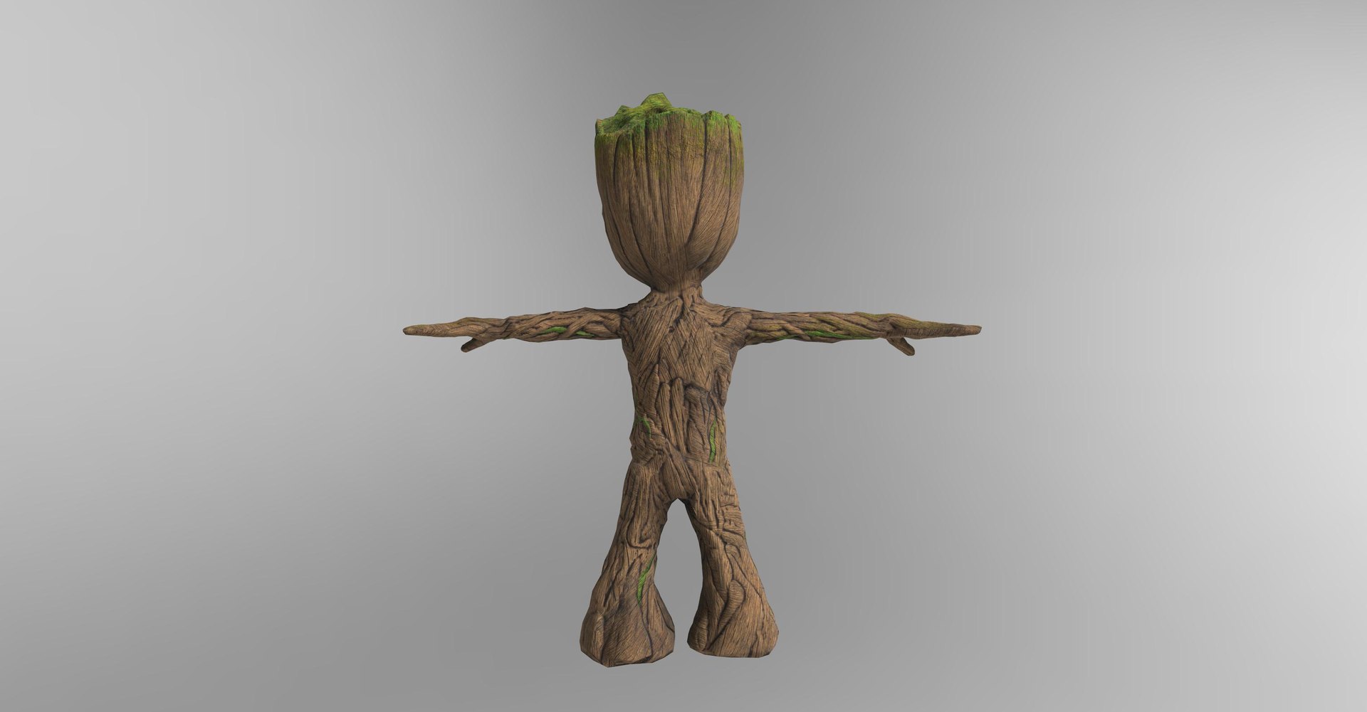 3D Groot - TurboSquid 1464308