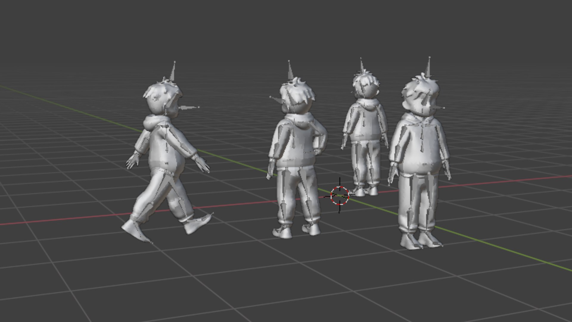 Low Poly Stylized Boy Game Ready Character Model 3D - TurboSquid 2426901