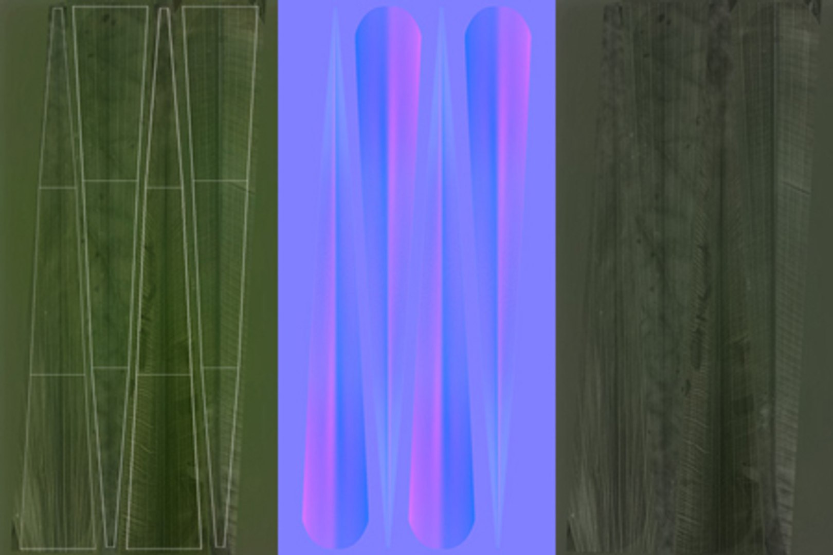 3ds Max Grass Cliffs