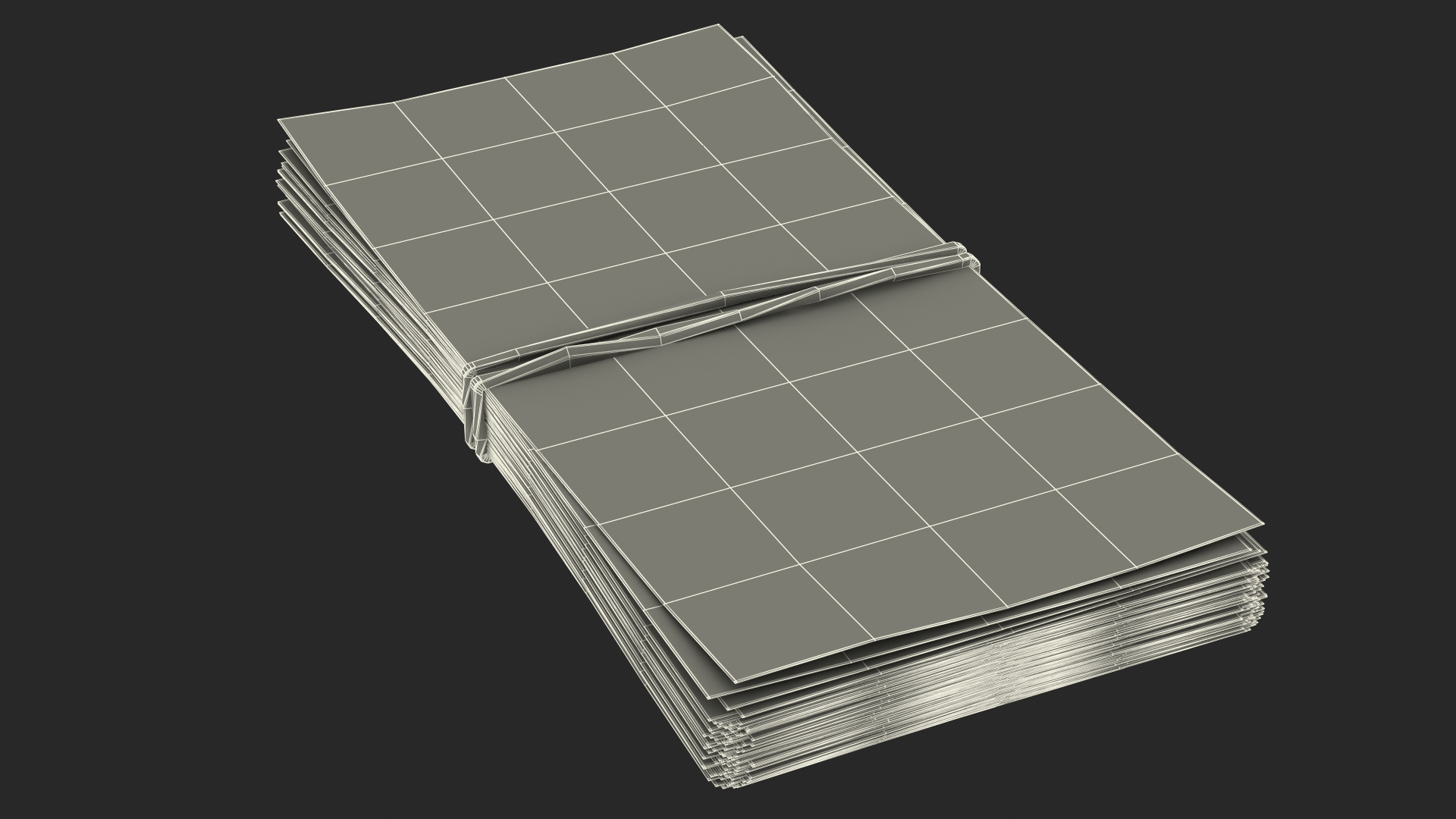 3D Stack Of Chinese 20 Yuan 2019 Bills With Rubber Band - TurboSquid ...