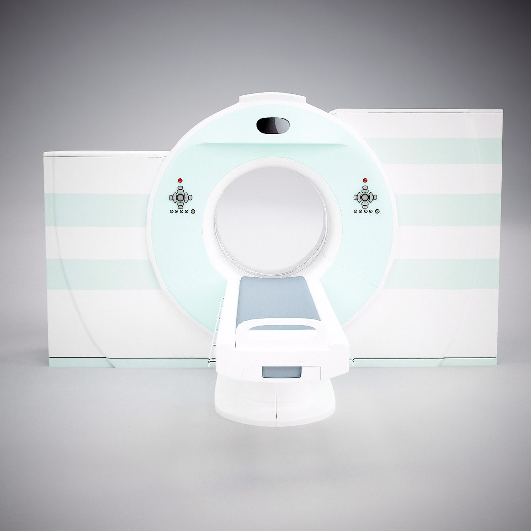 3d Model Mri Scaner