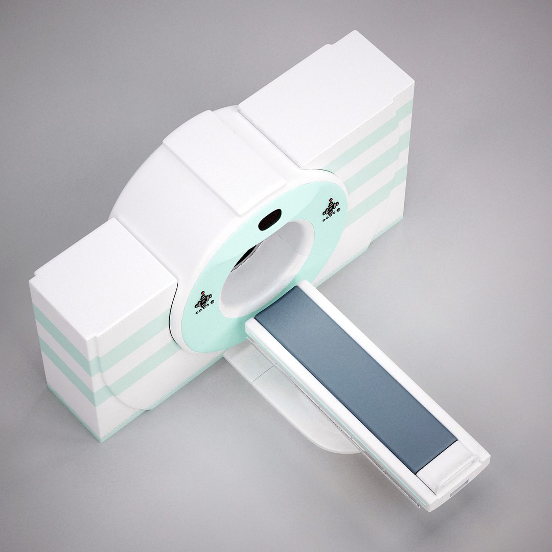 3d Model Mri Scaner