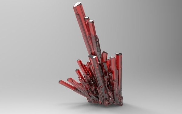 3D model crystal emerald gem quartz - TurboSquid 1513671