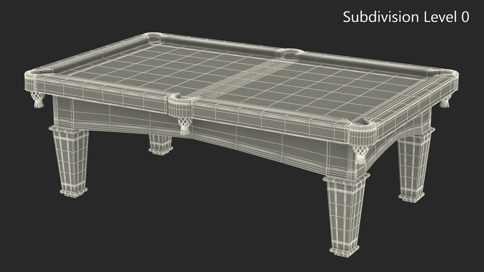 3D Classic Billiard Table - TurboSquid 2246850