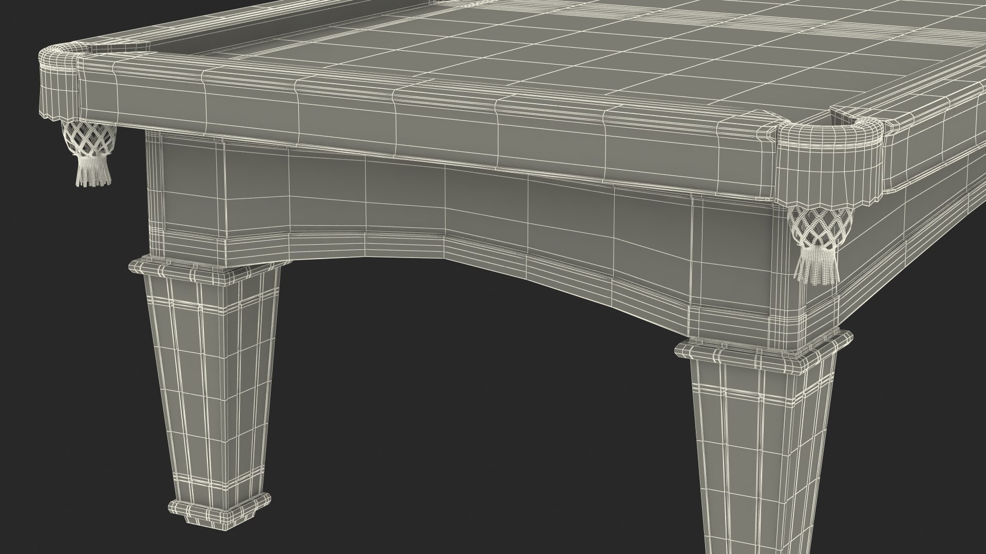 3D Classic Billiard Table - TurboSquid 2246850