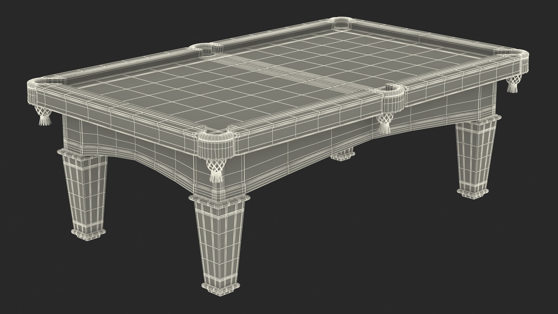 3D Classic Billiard Table - TurboSquid 2246850