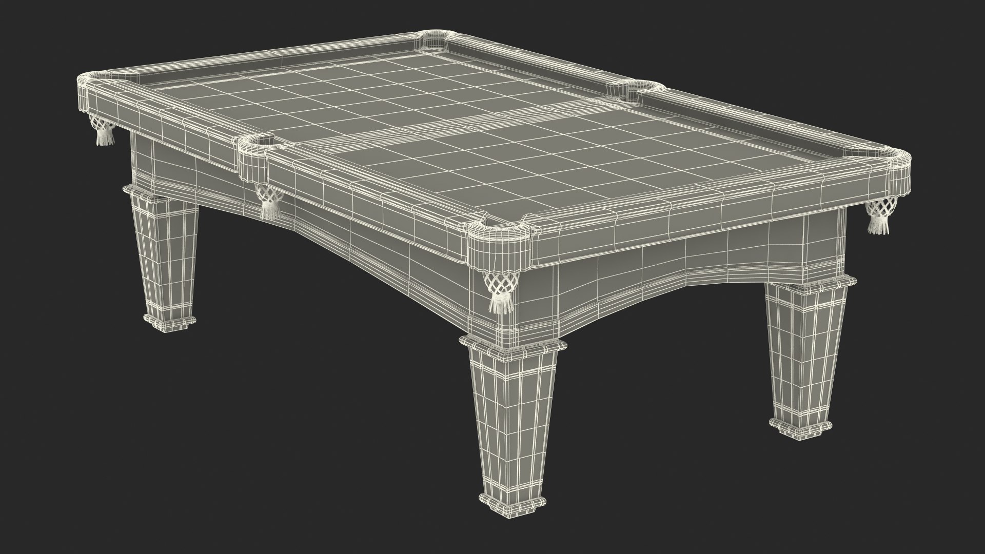 3D Classic Billiard Table - TurboSquid 2246850