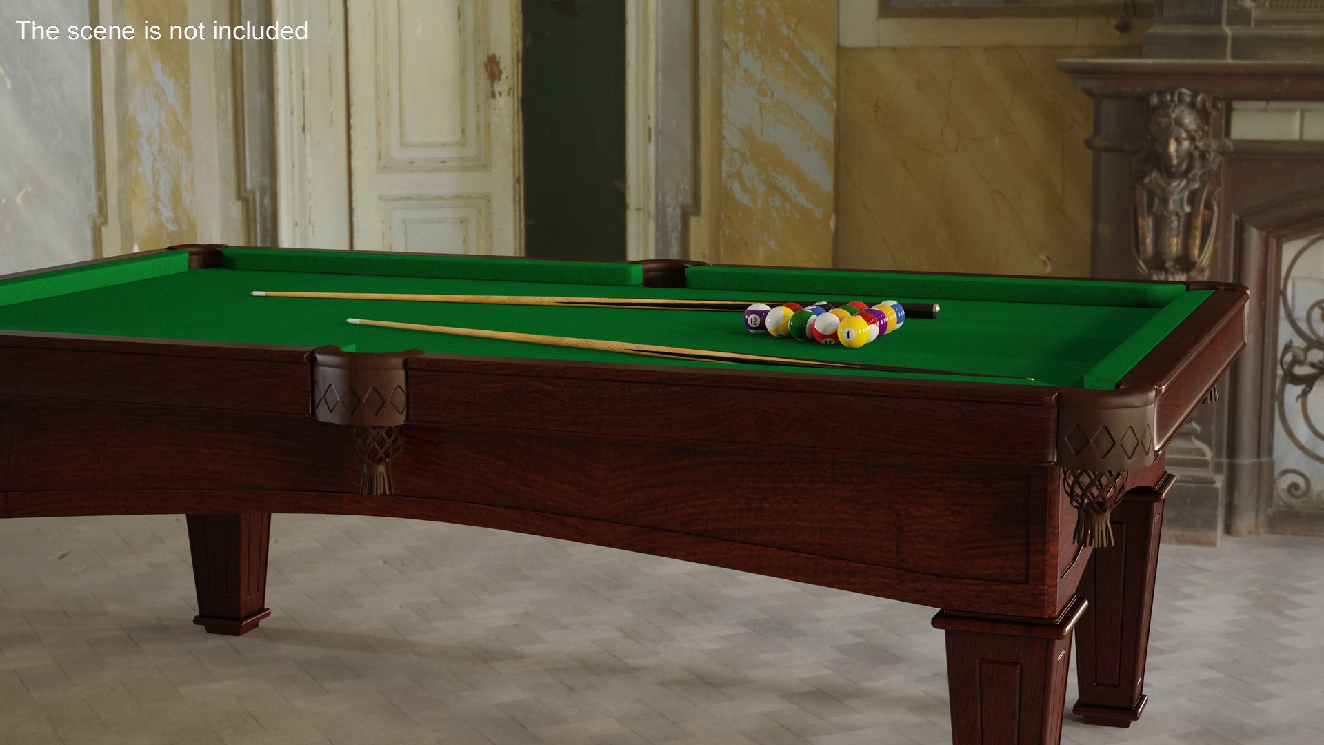 3D Classic Billiard Table - TurboSquid 2246850