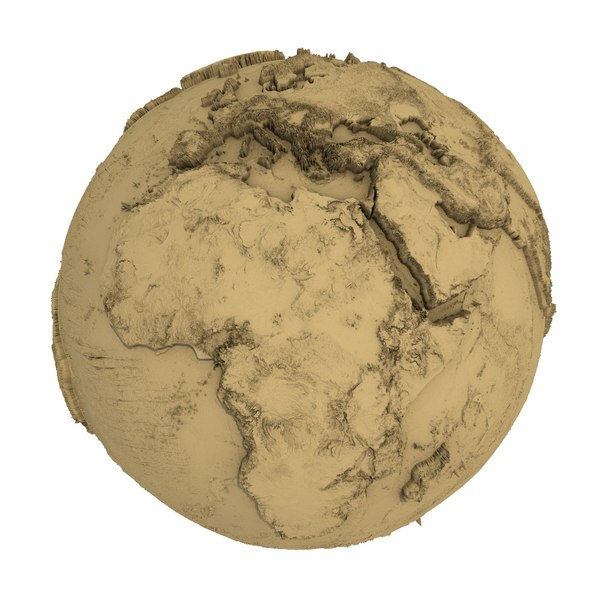 World Map Stl Models For Download Turbosquid