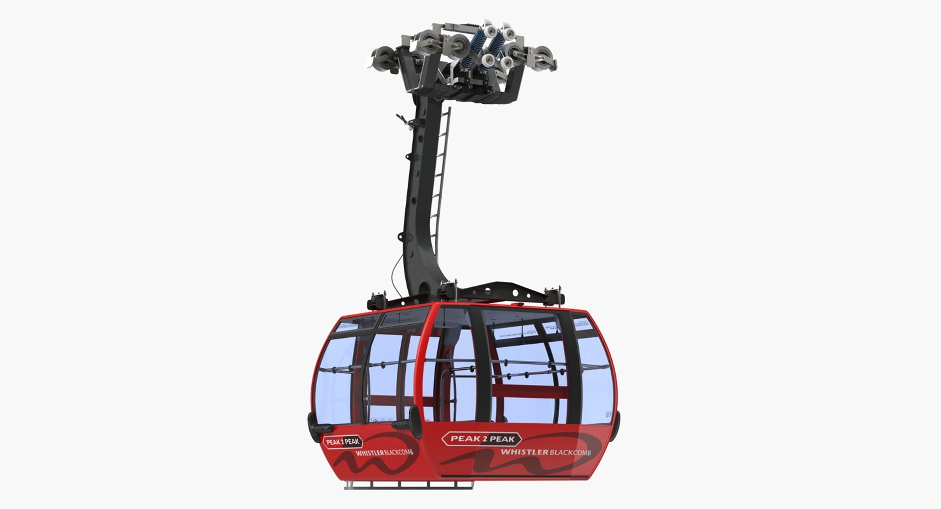 3D Ski Lift Cabin Model - TurboSquid 1374608