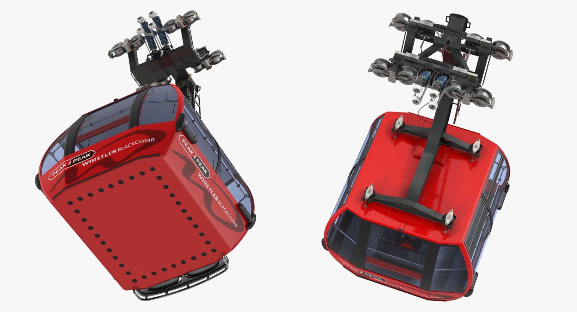 3D Ski Lift Cabin Model - TurboSquid 1374608