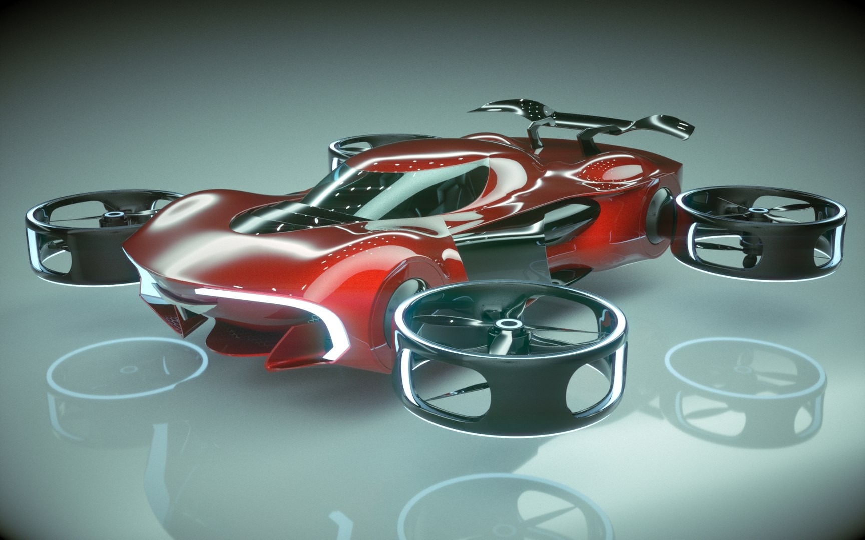 5 In 1 Cheap And Cool Copter Car Collection 10 3D - TurboSquid 2075663