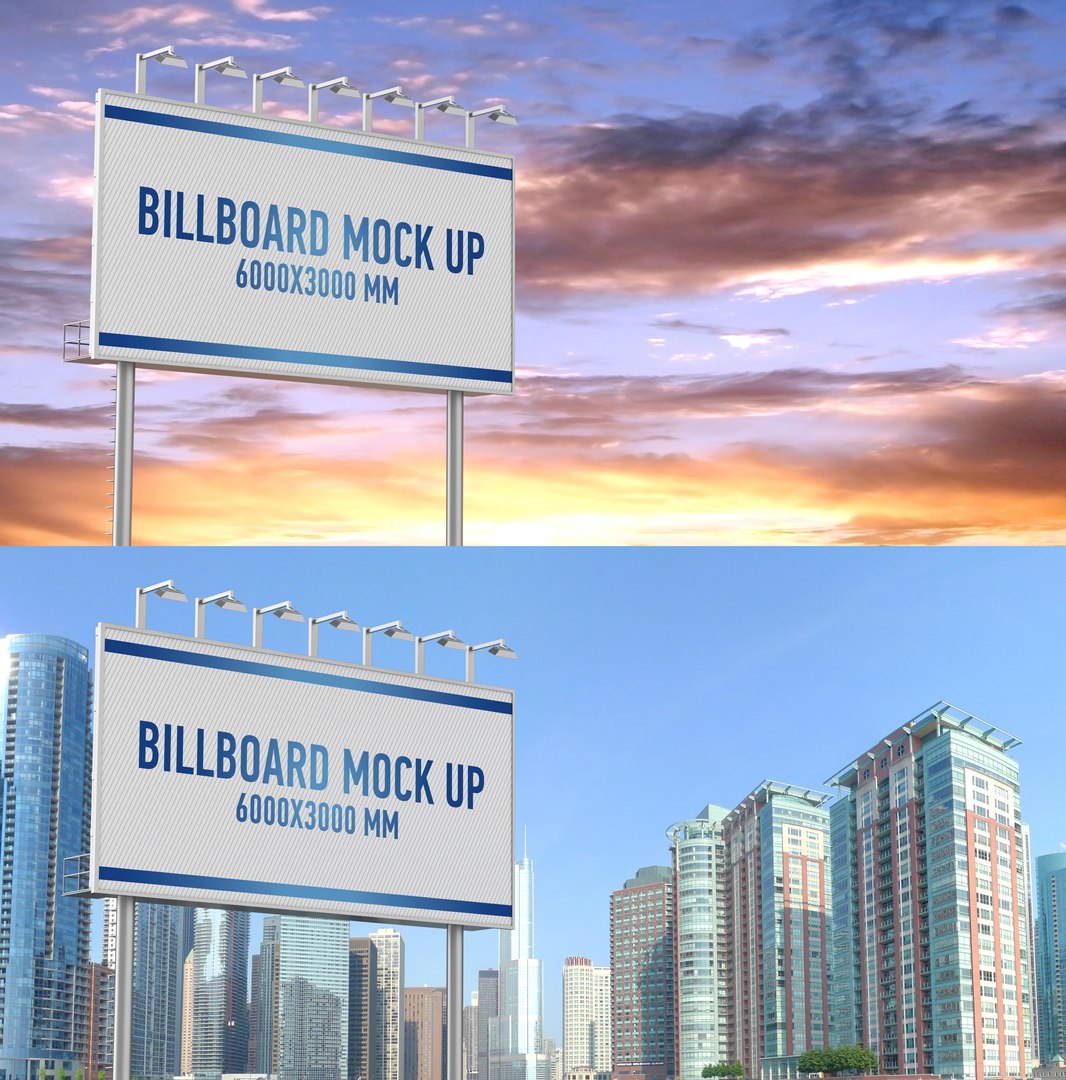 Billboard Advertising 3d Model