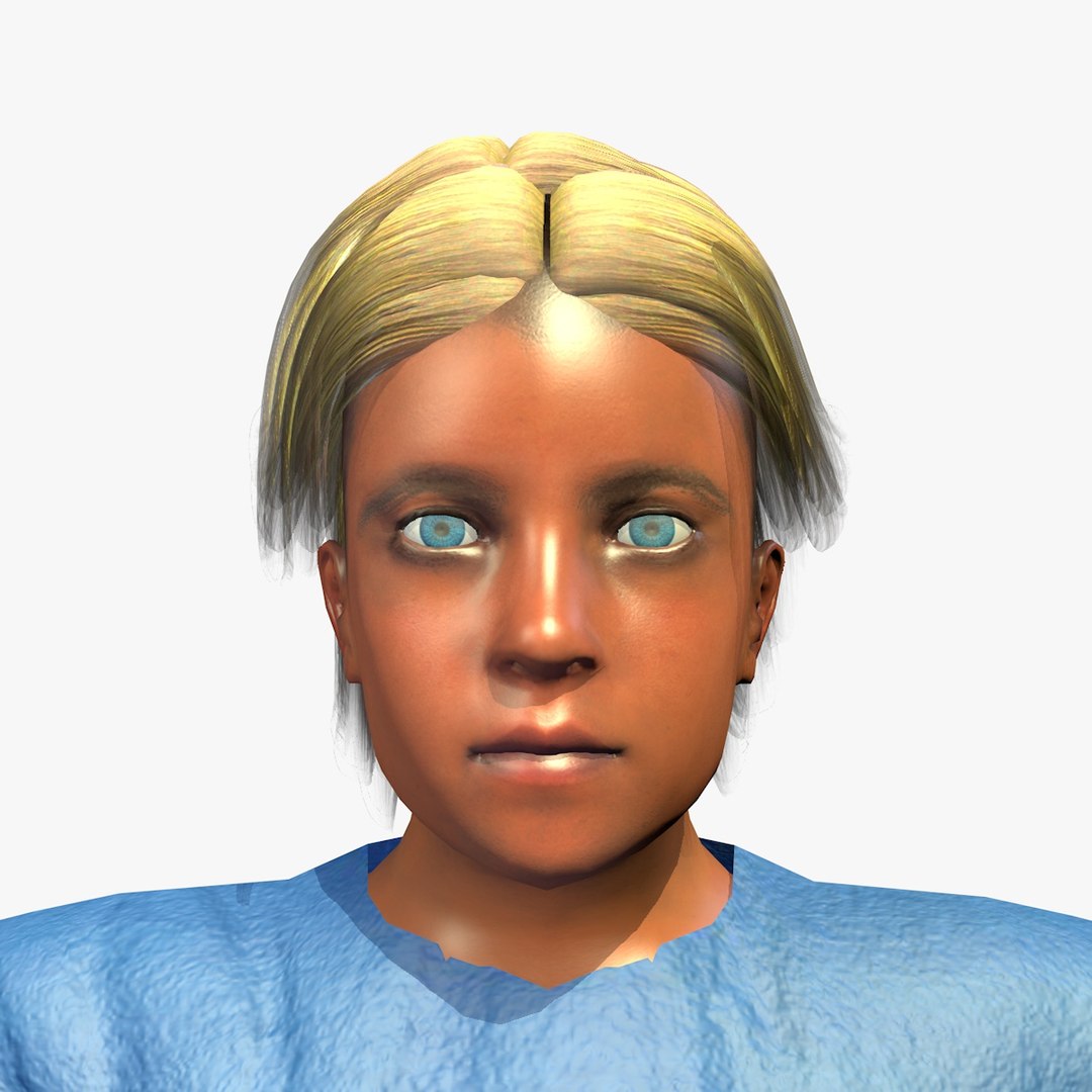 realistically kevin body 3d 3ds