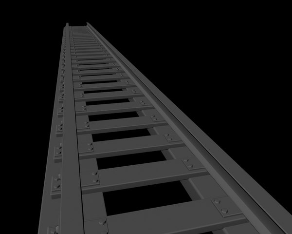 3d model subway track