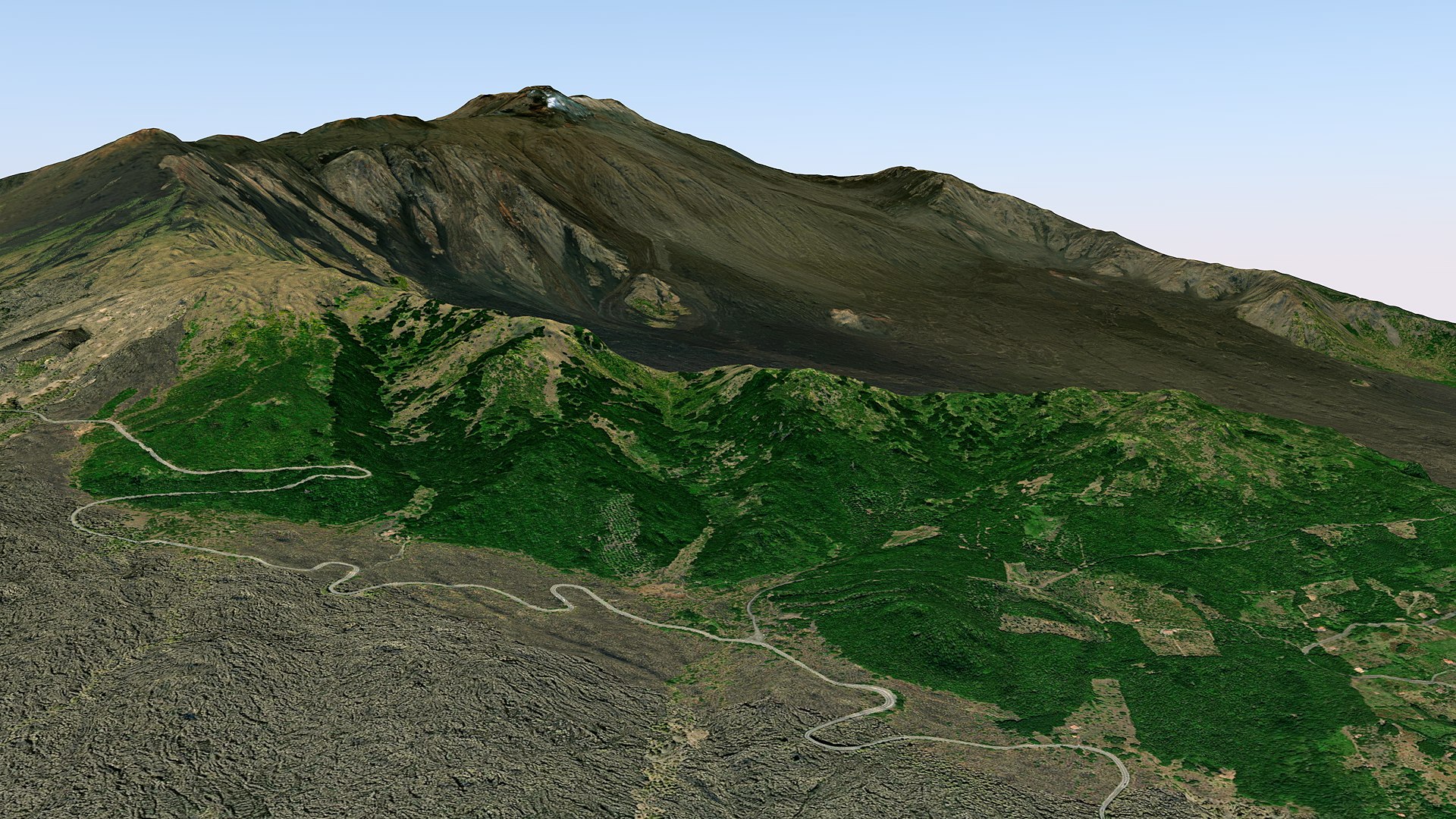 Etna Volcano Italy 3D model - TurboSquid 1973726