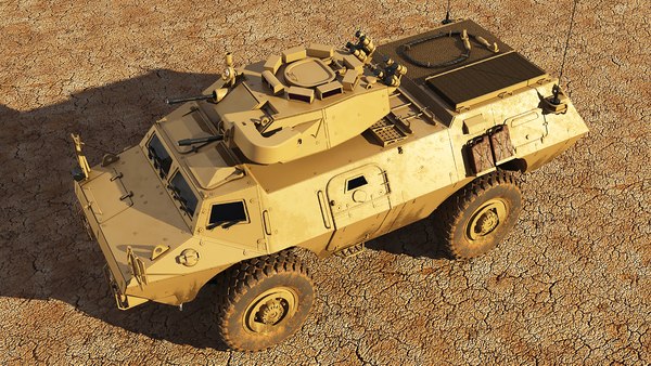 modelo 3d M1117 Guardian ASV - TurboSquid 1230774