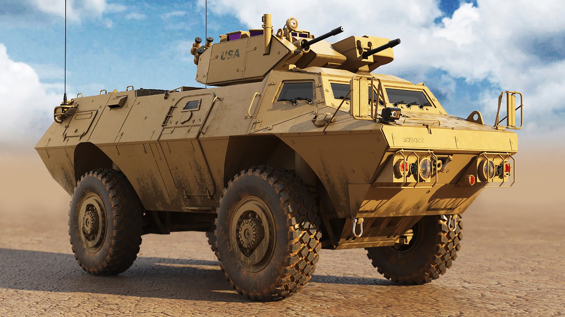 3D m1117 guardian asv - TurboSquid 1230774