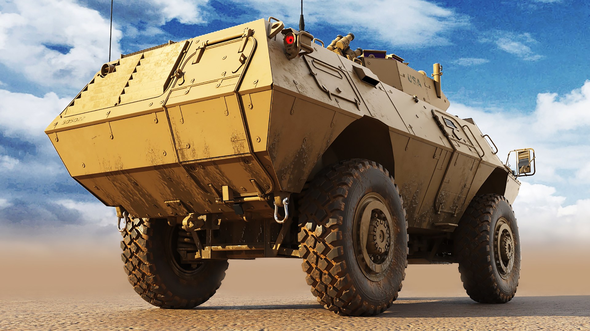 3D M1117 Guardian Asv - TurboSquid 1230774