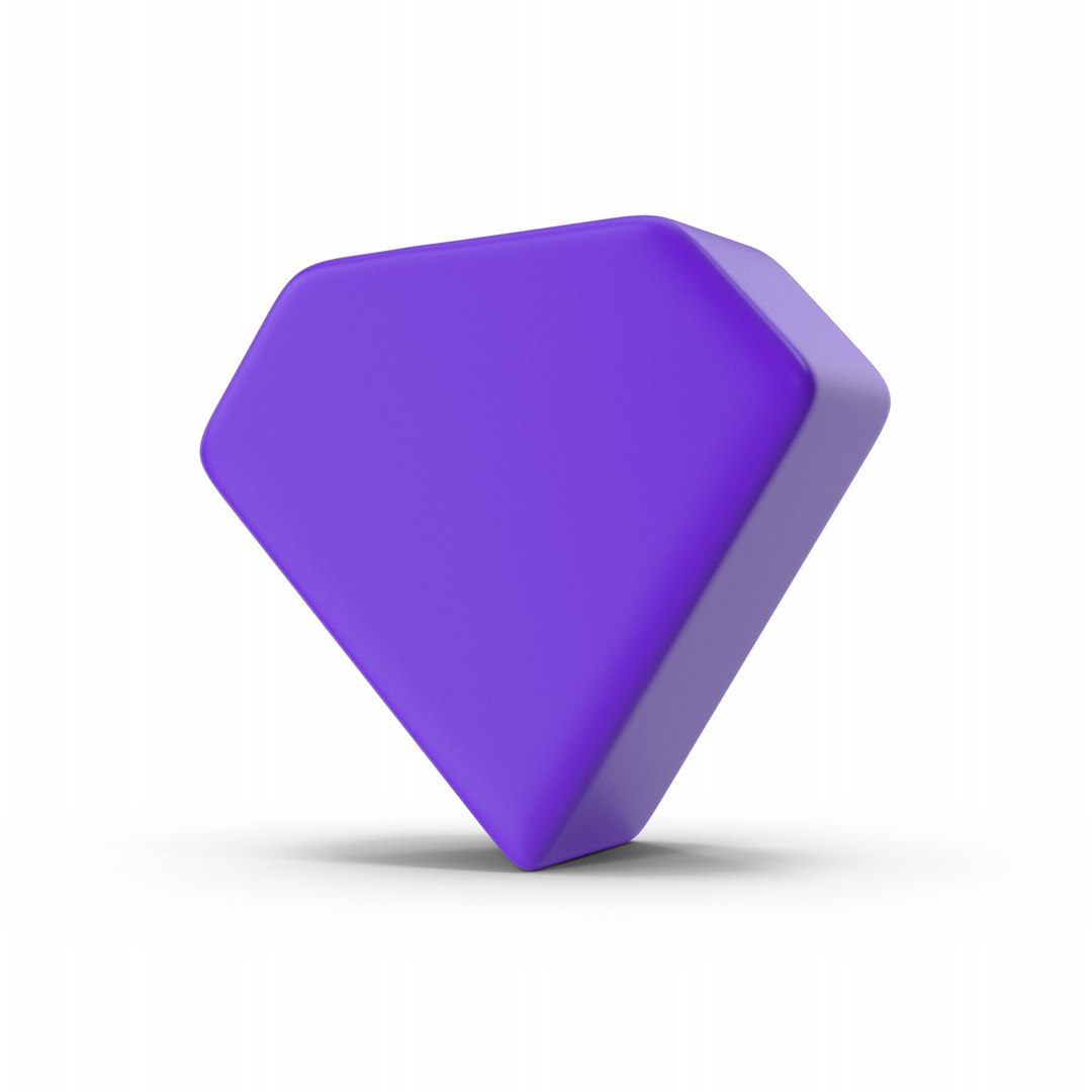 Diamond Geometric Shape 3D - TurboSquid 1933826