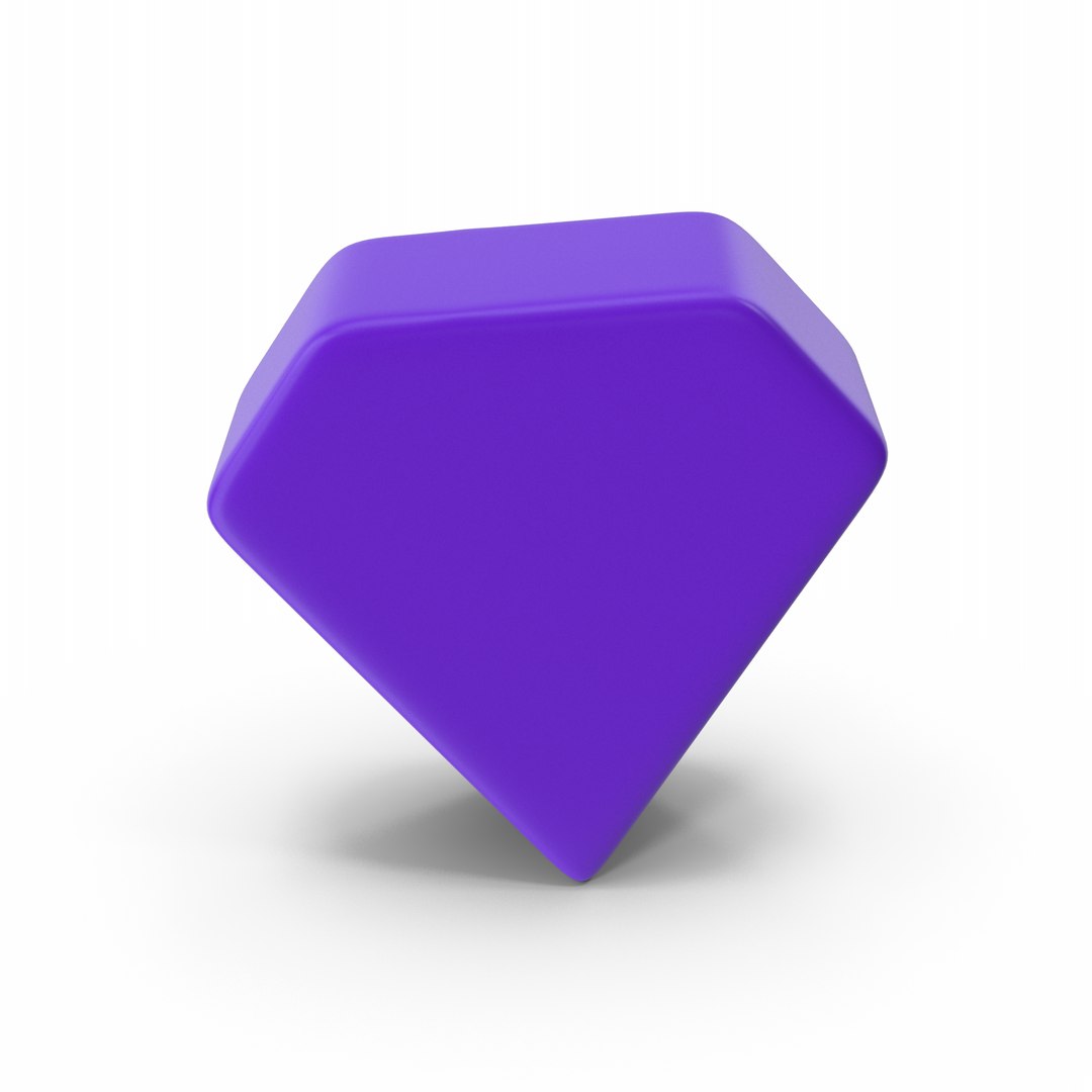Diamond Geometric Shape 3D - TurboSquid 1933826