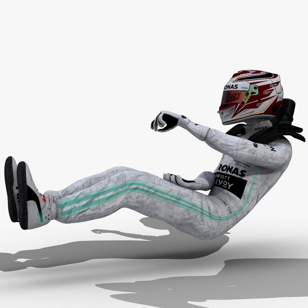 3D Lewis Hamilton 2019 Model - TurboSquid 1433657