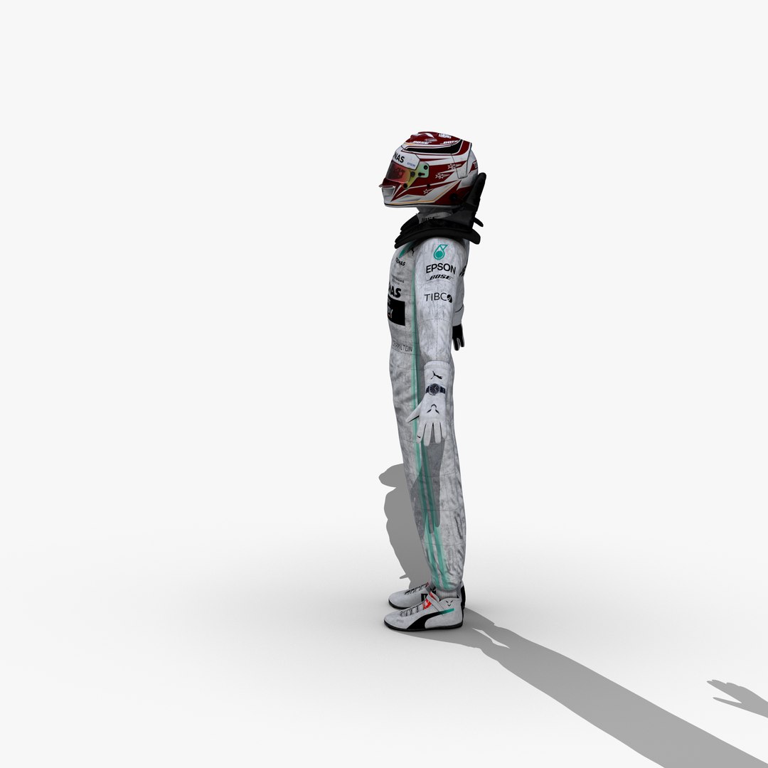 3D Lewis Hamilton 2019 Model - TurboSquid 1433657
