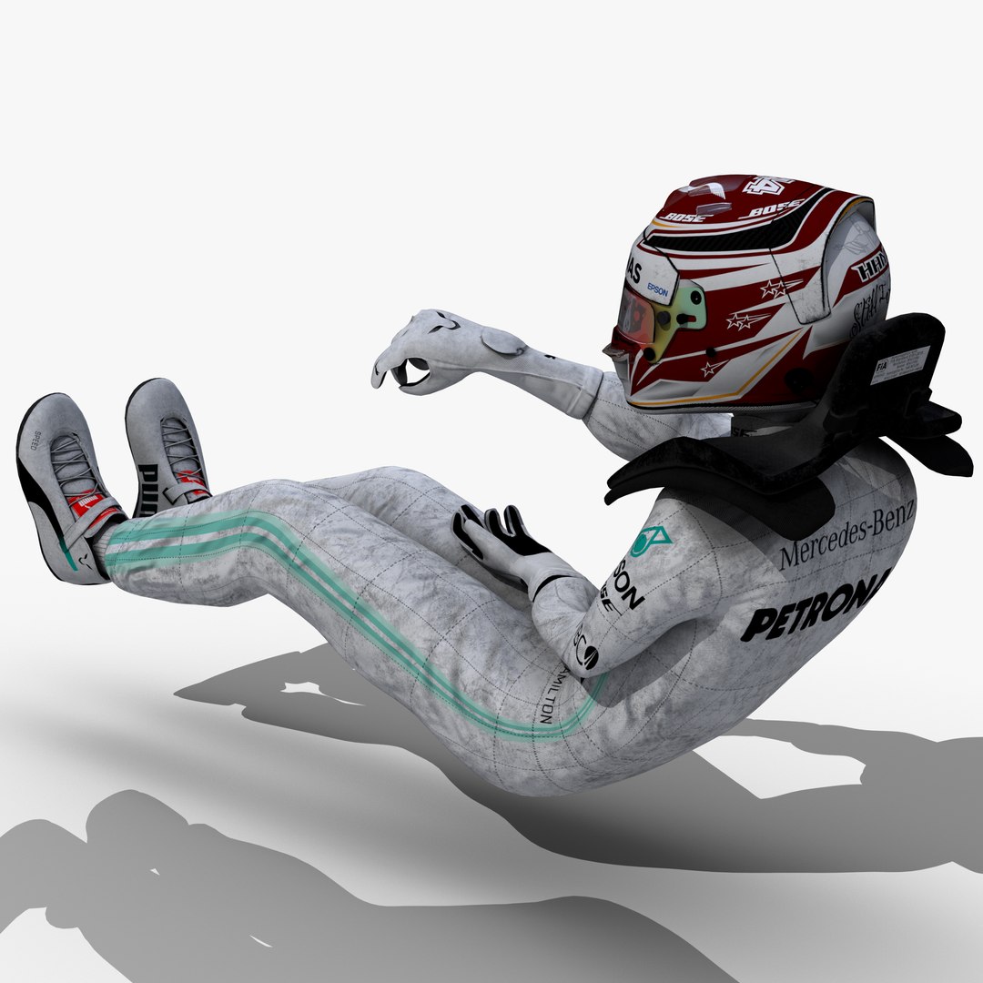 3D Lewis Hamilton 2019 Model - TurboSquid 1433657