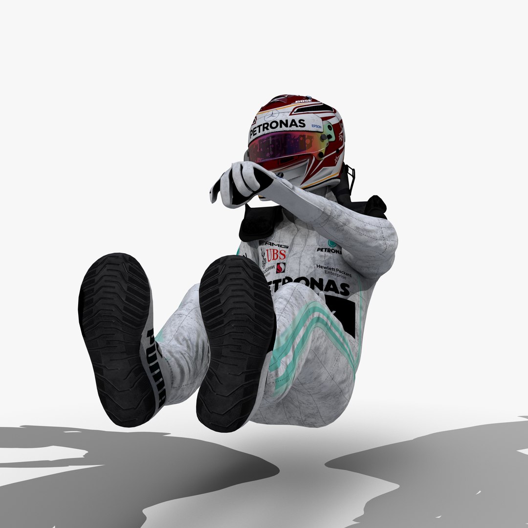 3D Lewis Hamilton 2019 Model - TurboSquid 1433657