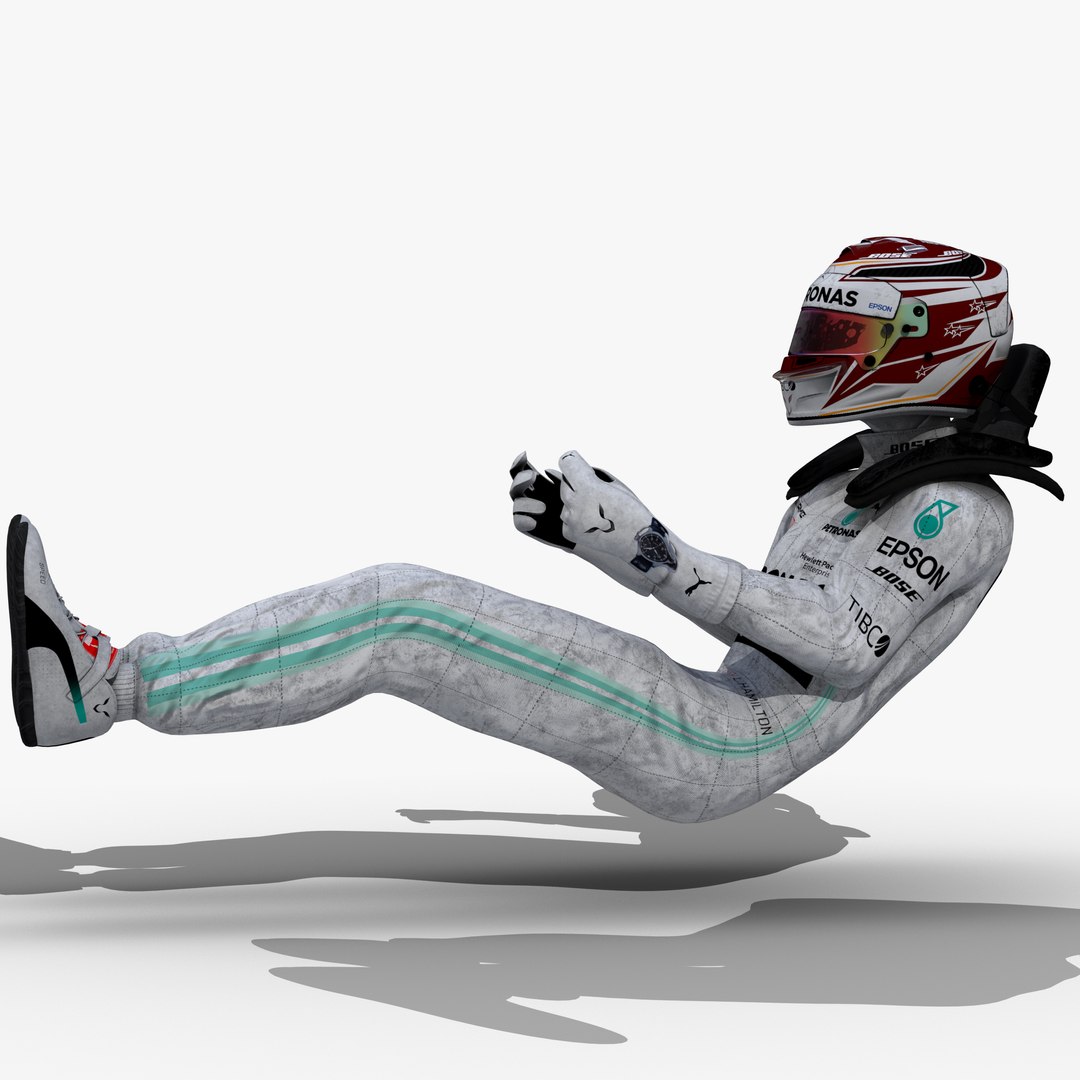 3D Lewis Hamilton 2019 Model - TurboSquid 1433657