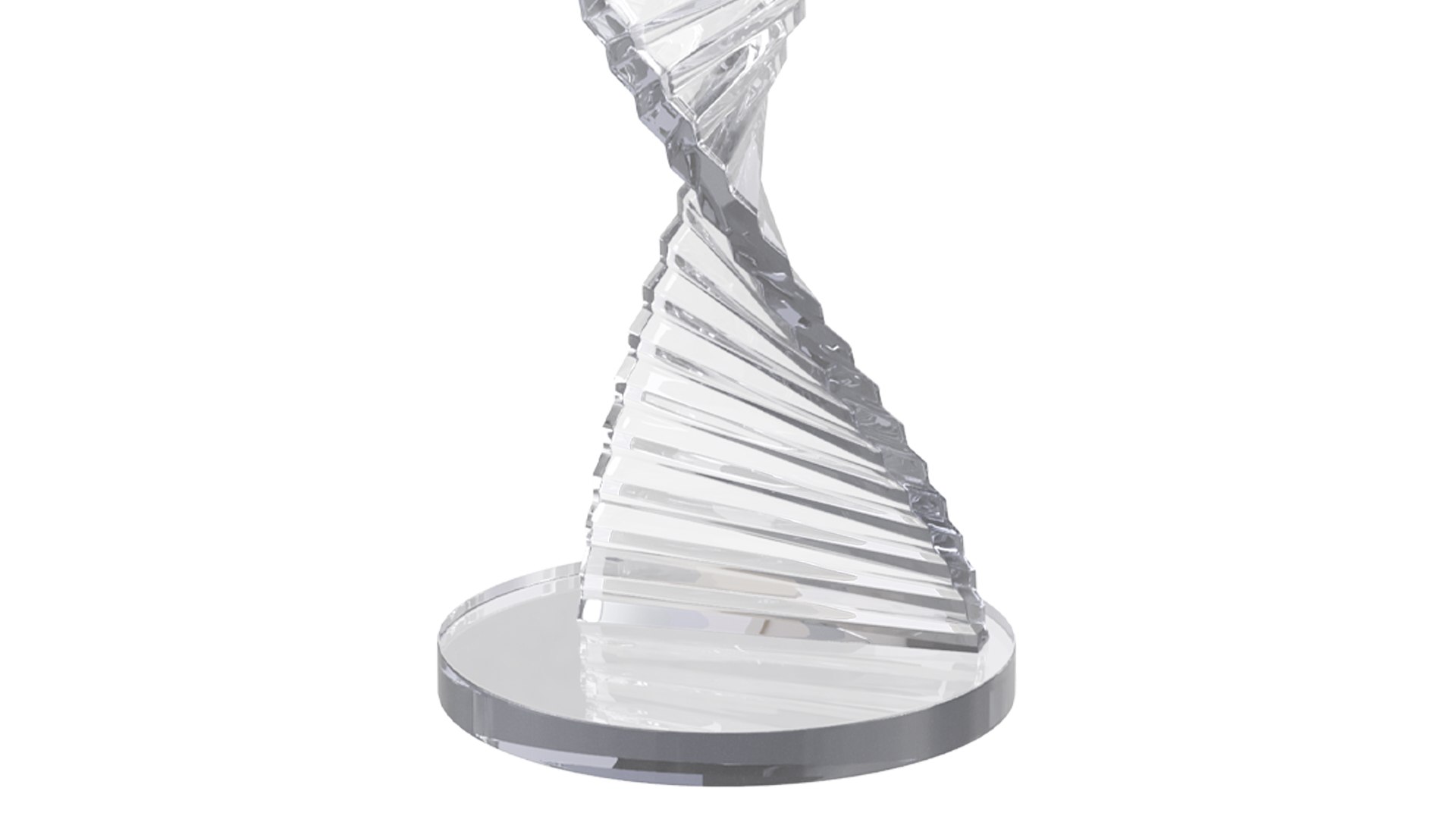 3D Simple Swirl Side Table Model - TurboSquid 2231765