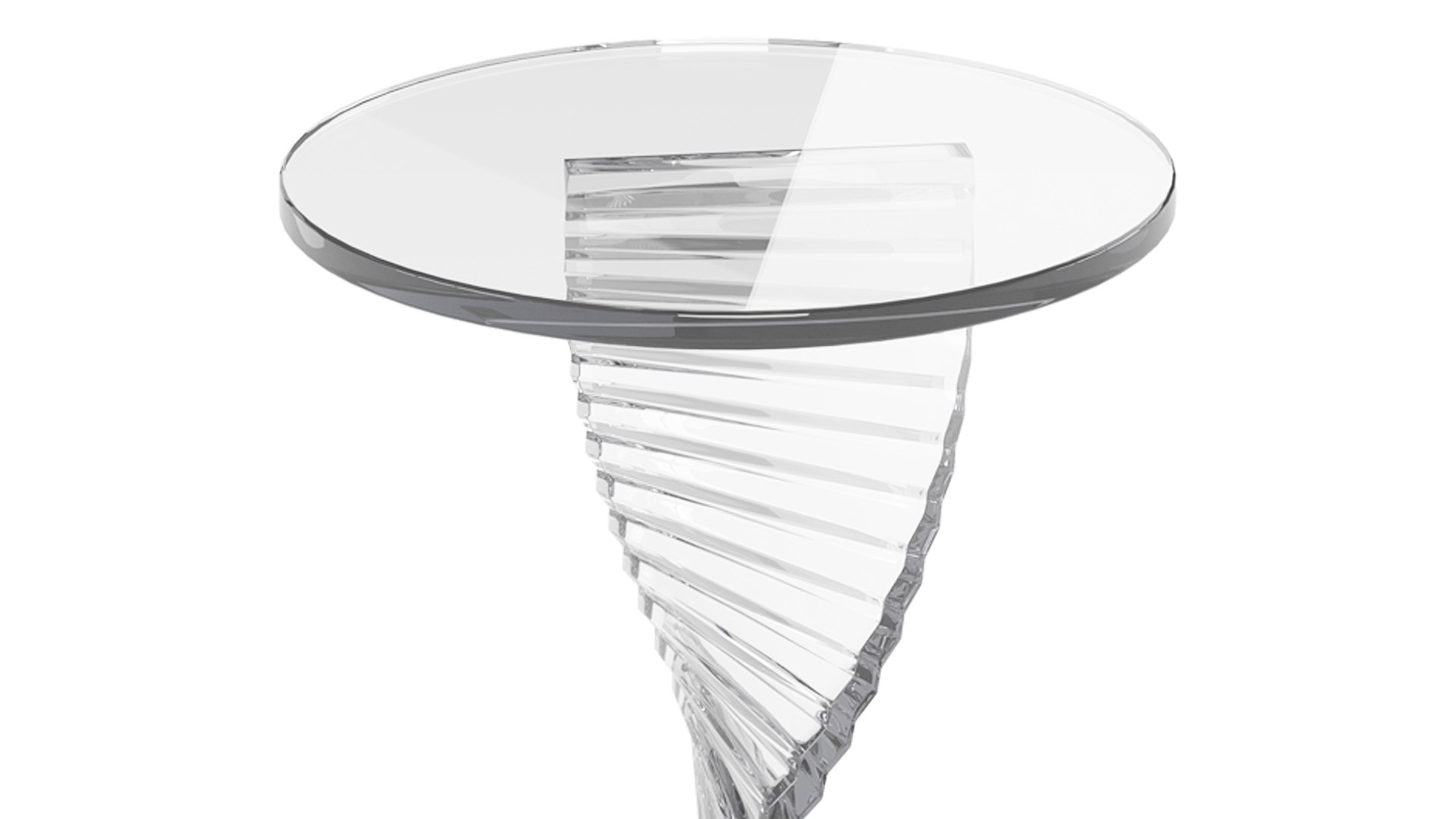 3D Simple Swirl Side Table Model - TurboSquid 2231765