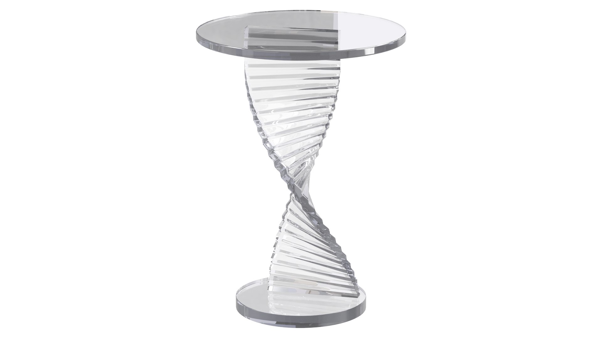 3D Simple Swirl Side Table Model - TurboSquid 2231765