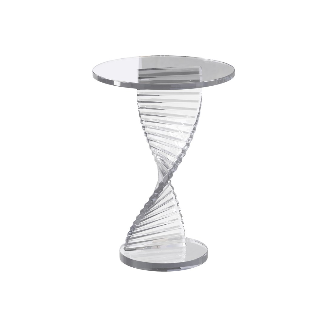 3D Simple Swirl Side Table Model - TurboSquid 2231765