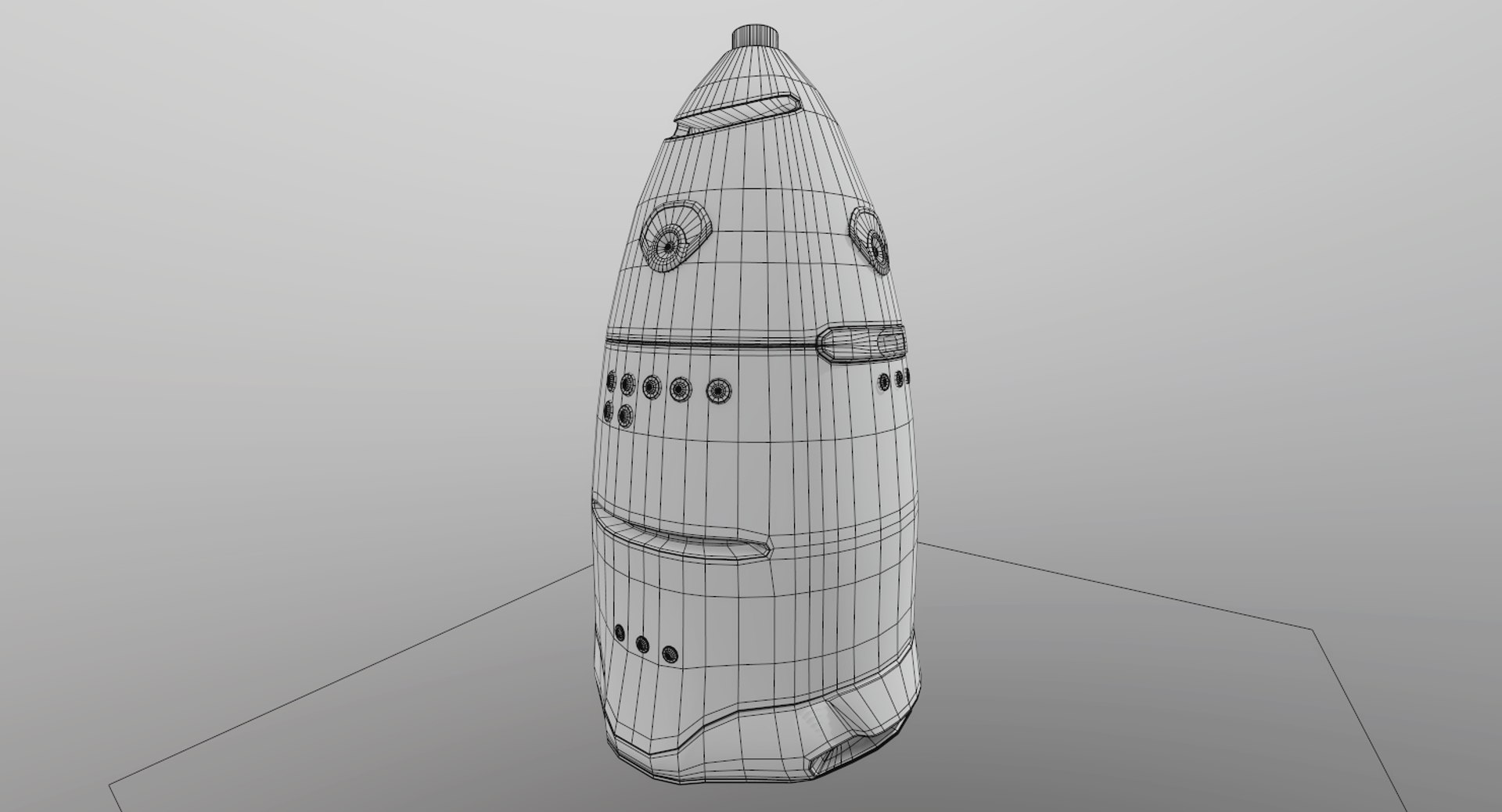3D Robot K5 Knightscope Model - TurboSquid 1255462