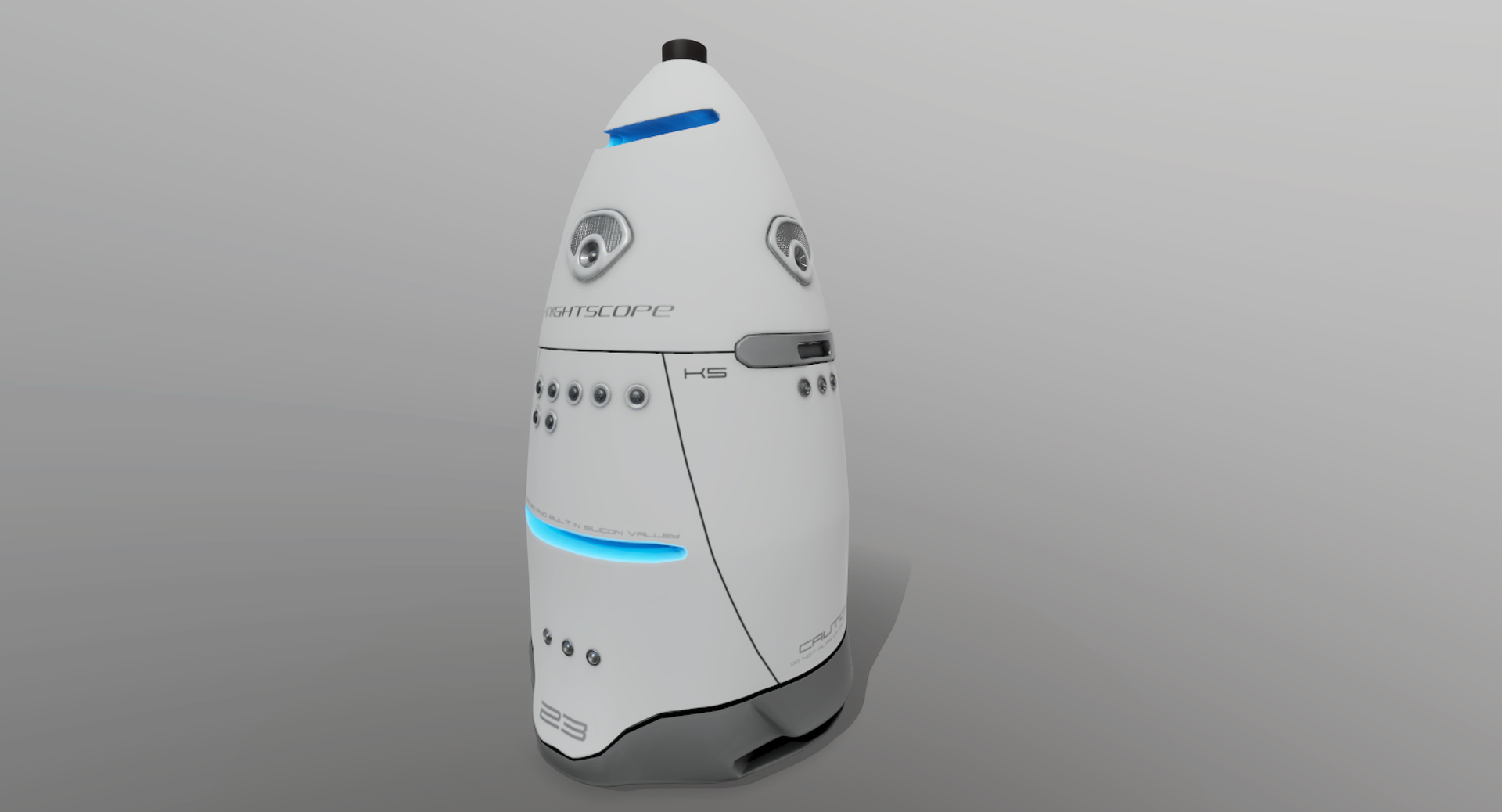 3D Robot K5 Knightscope Model - TurboSquid 1255462