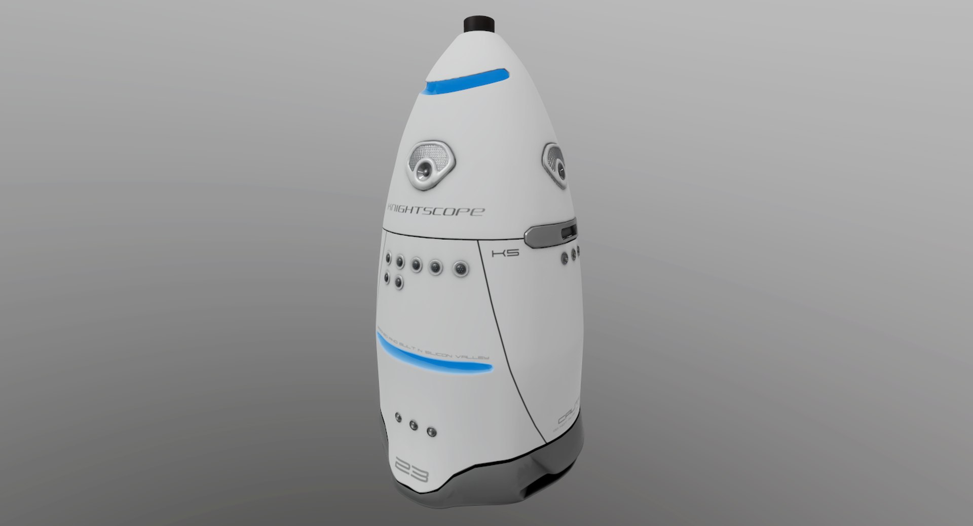 3D Robot K5 Knightscope Model - TurboSquid 1255462