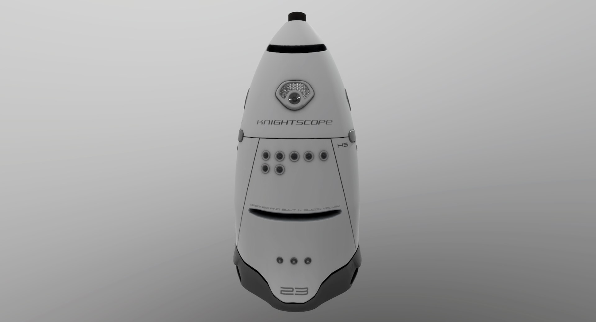 3D Robot K5 Knightscope Model - TurboSquid 1255462
