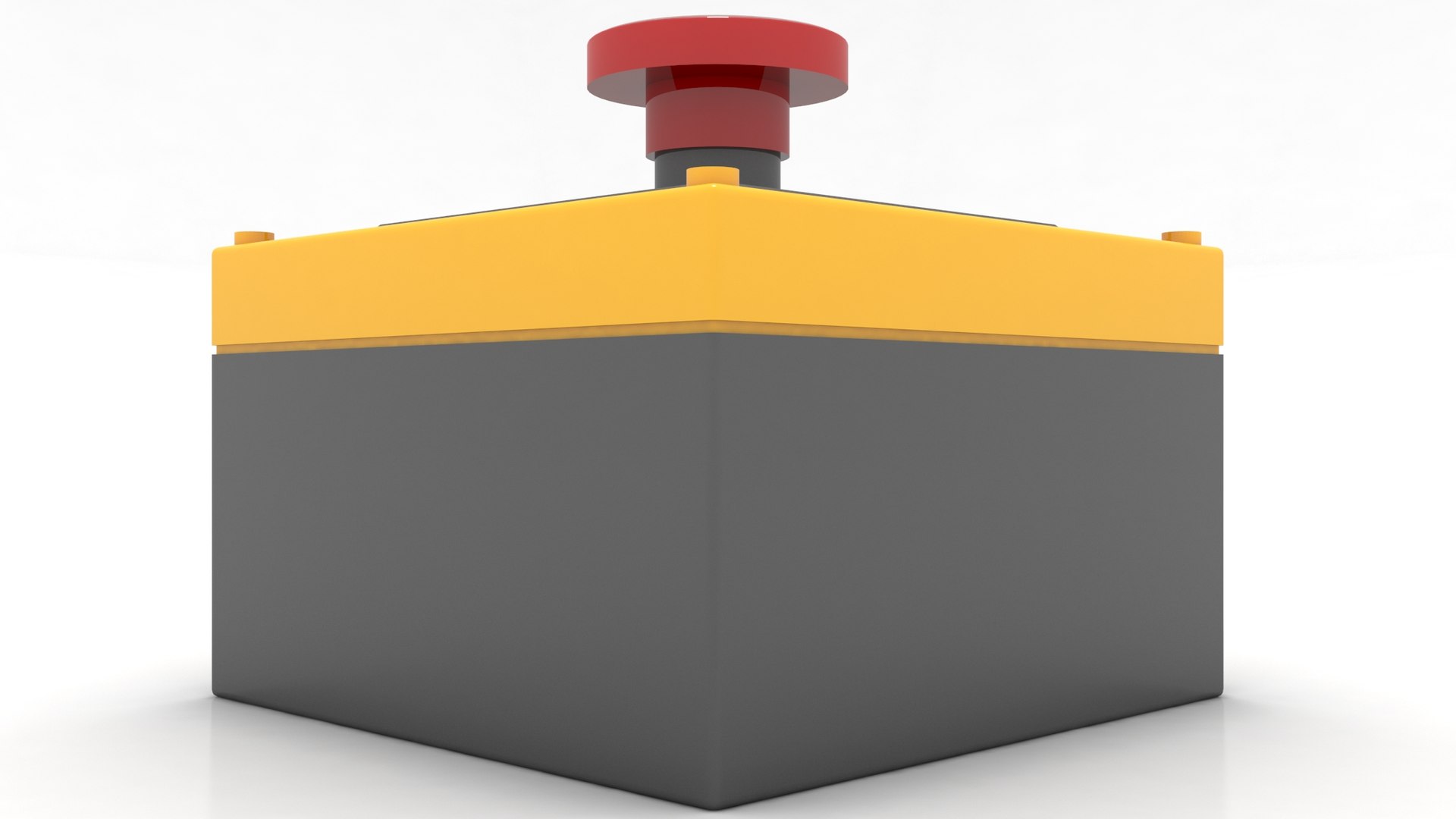 Emergency Panic Button 3D Model - TurboSquid 1538799
