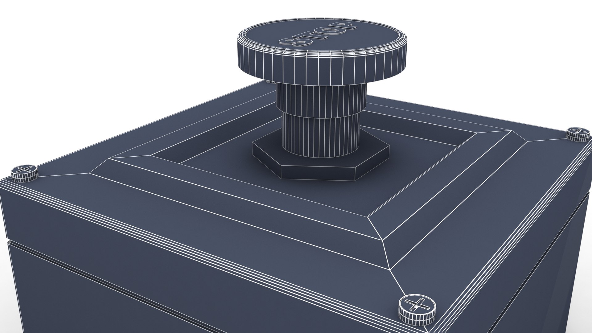 Emergency Panic Button 3D Model - TurboSquid 1538799