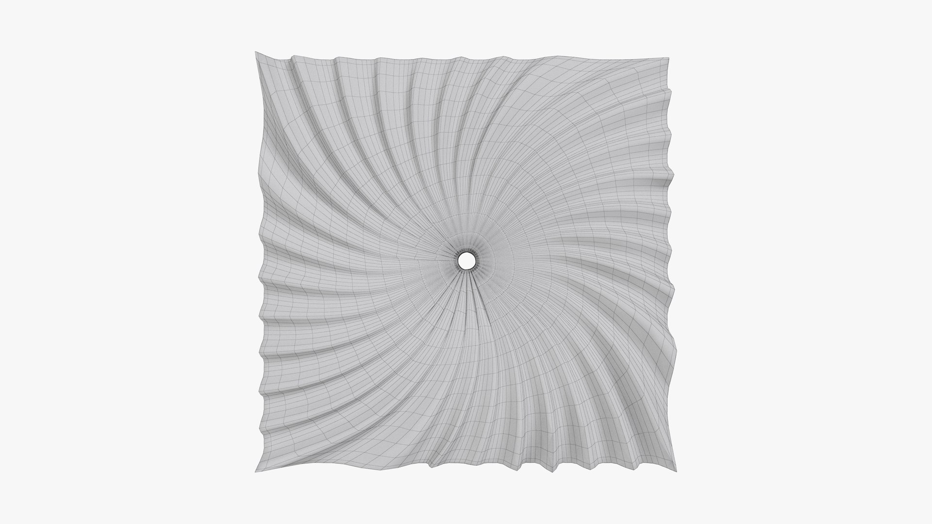 3D Wall Panel Spiral Grooved Model - TurboSquid 2097267