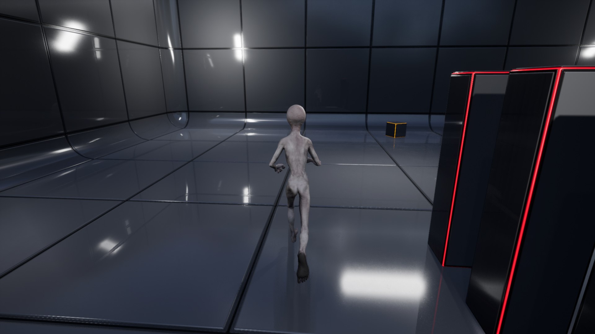 Alien - Grey - Unreal Engine Support 3D Model - TurboSquid 2129503