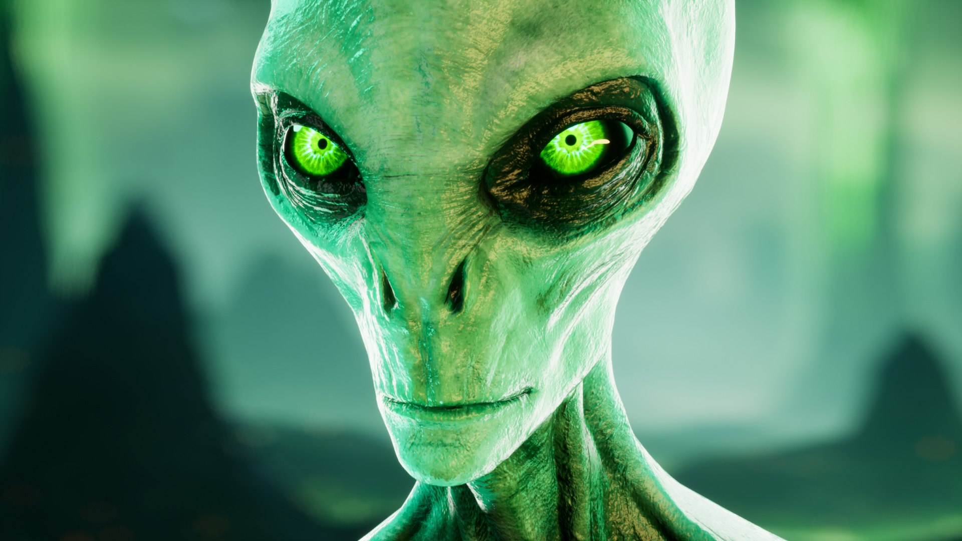 Alien - Grey - Unreal Engine Support 3D Model - TurboSquid 2129503